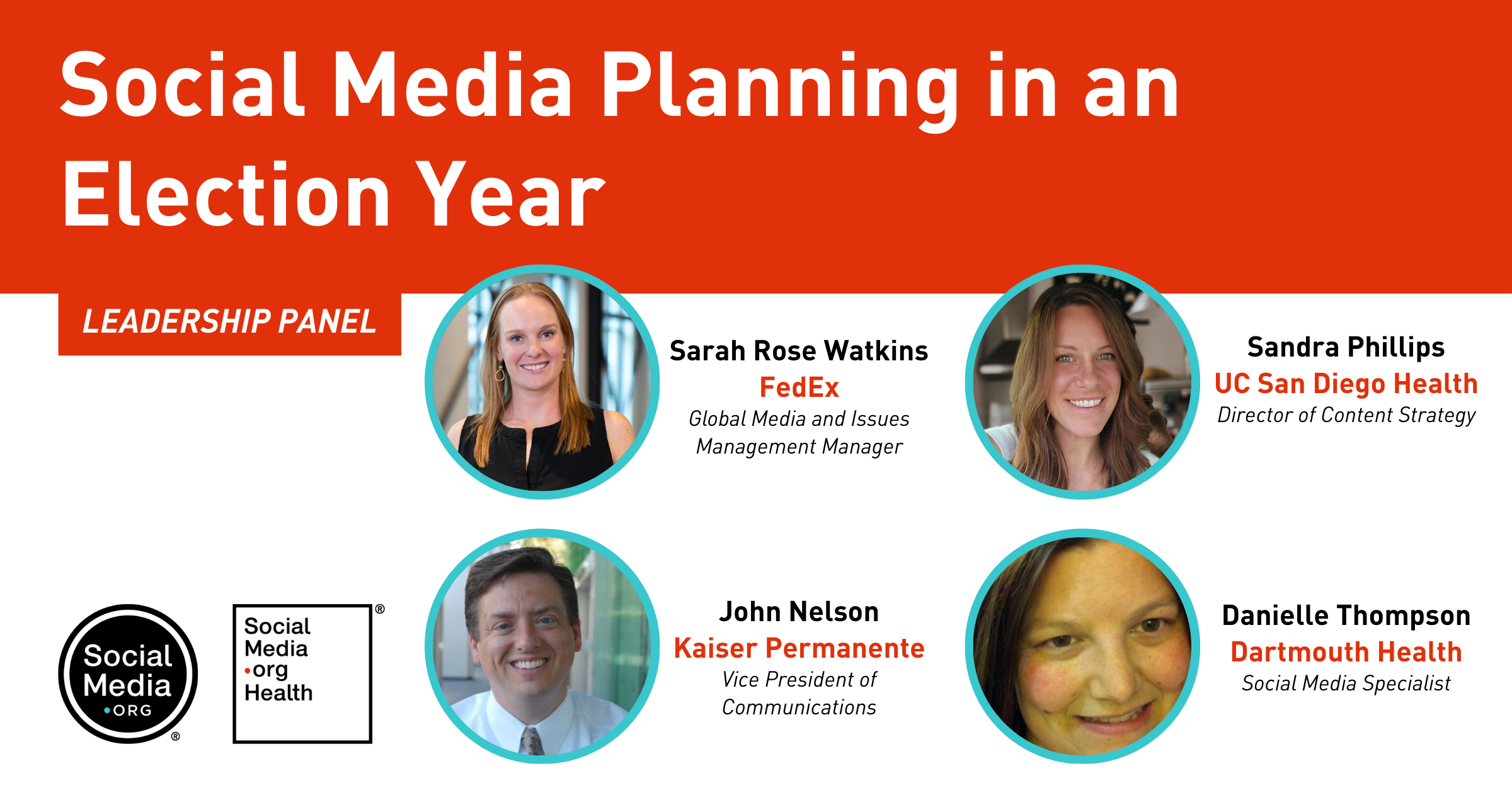 Panel on Social Media Planning in an Election Year