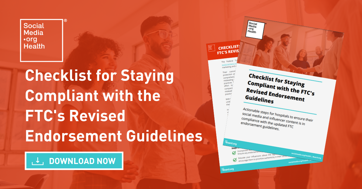 Checklist for Staying Compliant with the FTC's Revised Endorsement ...