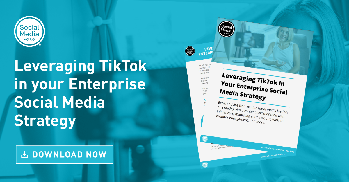 Leveraging Tiktok In Your Enterprise Social Media Strategy