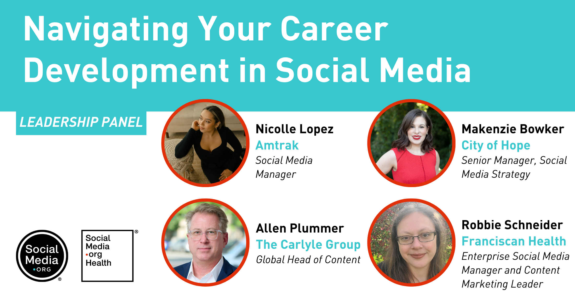 Panel on Navigating Your Career Development in Social Media